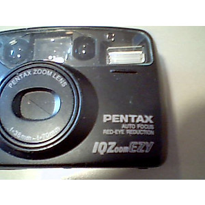 Asahi Opt. Co., Ltd. Asahi Pentax IQZoom EZY 35mm Film Camera W/Pentax Zoom Lens F=38mm~f=70mm Camera (Black Color)