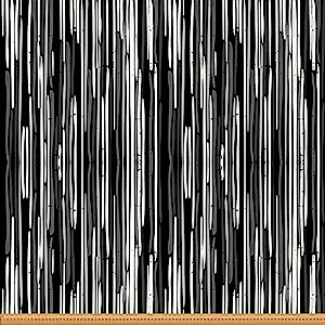 Feelyou Stripes Fabric by The Yard, Geometric Upholstery Fabric, Modern Striped Art Outdoor Fabric, Geometry Reupholstery Fabric for Chairs, 3 Yard, White and Black