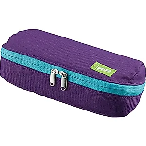 Kokuyo Pen Case, Shellbro, Purple x Emerald Green (F-VBF190-4)