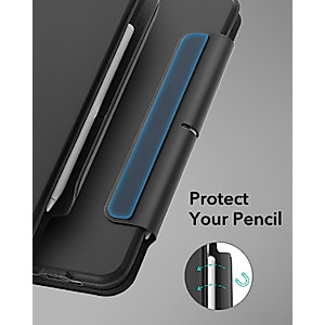 ESR Ascend Keyboard Case for iPad Air 11-Inch (2024 M2) & iPad Pro 11 (4th/3rd/2nd/1st Gen), iPad Air 5th/4th, Magnetic Detachable, Adjustable Portrait/Landscape Stand, Black