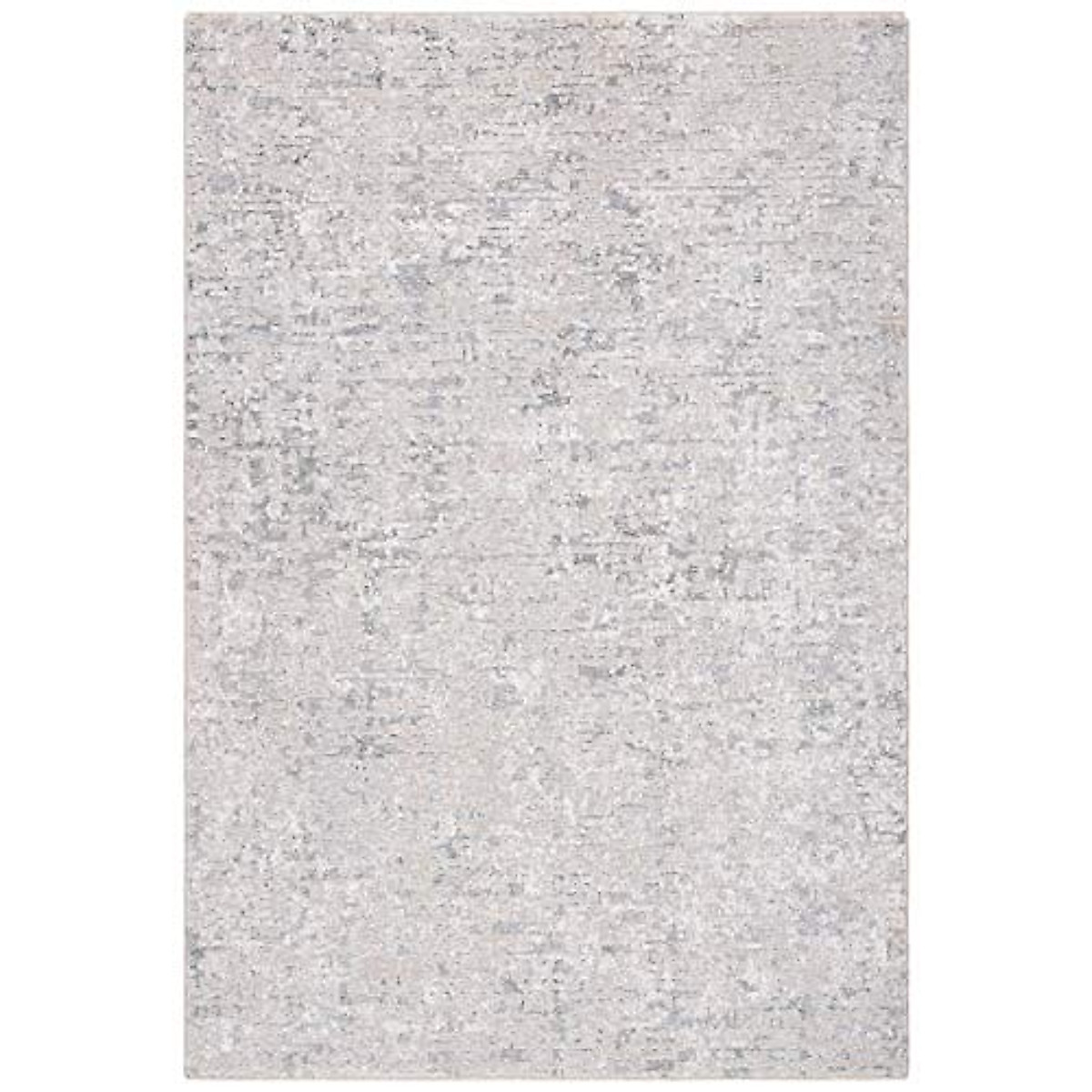 SAFAVIEH Webster Collection 4' x 6' Grey/Beige WBS310G Distressed Premium Viscose Area Rug