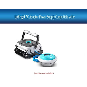 UpBright 30V AC/DC Adapter Compatible with Aiper Seagull 3000 HJ3152 Wall-Climbing Cordless Robotic Pool Cleaner 25.9V 7800mAh 25.55VDC 120W Li-ion Battery XSG3002000 30VDC 2A Power Supply Charger PSU