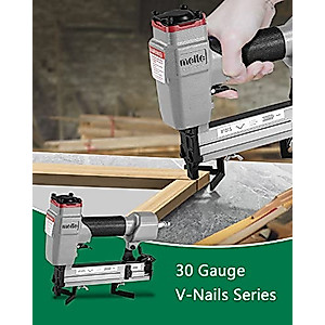 meite V1015B Nailer with 10mm Length V-Nails for Picture Frame