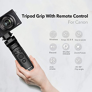 Camera Remote Control Shooting Grip and Tripod for Nikon COOLPIX B600, A1000, P1000, Z50, P950