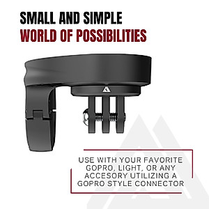KOM Cycling Aero Garmin Bike Mount from GoPro Adapter for Garmin Bike Mounts and Wahoo Elemnt Mounts Bundle