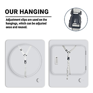 BUSIFA Sneaker Dryer Bag, Dryer Door Shoe With Adjustable Length Webbing, Sneaker Laundry Bag For Shoes, 10 x 14x 7 inches in one Package (gray)