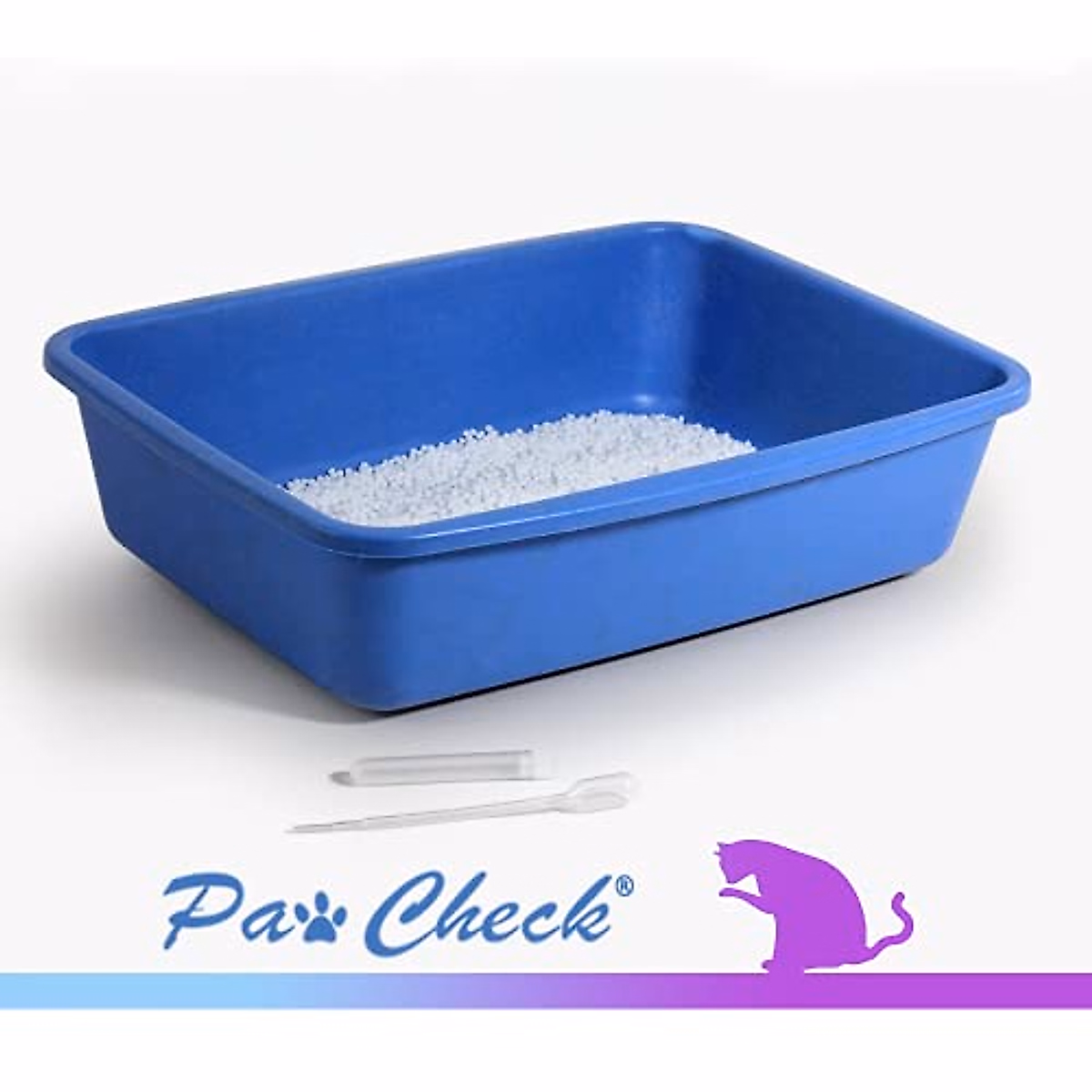 PawCheck Cat Litter for Urine Collection - Reusable and Non-Absorbent Cat Urine Collection Home Kit Intended to Monitor Cat Health