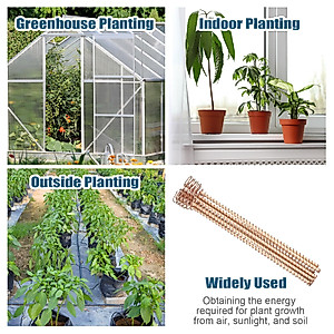 10pcs Electroculture Plant Stakes 20” Copper Gardening Antenna Clockwise Wound Copper Coil Electronic Planting for Outdoor Indoor Promote Vegetables Plants Growth Using Atmospheric Ether Energy
