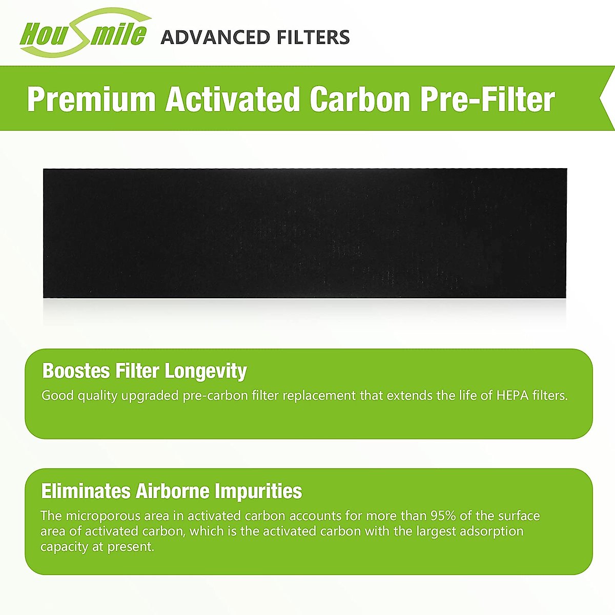Replacement Filter C Compatible with G-Guardian AC5000 AC5000E AC5250PT AC5350B AC5350W AC5300B Air Purifiers. 3-in-1 True HEPA High Filtration Air Purifier Filter, 2 Pcs