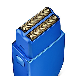 StyleCraft Prodigy Professional Cordless Premium Gold Foil Shaver with Cap (Blue)