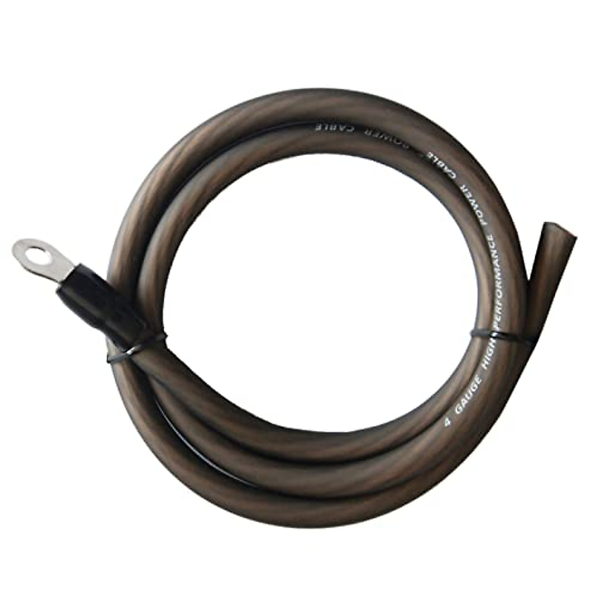 ROCKDIRECT True 4 Gauge Car Audio Cable Amp Wiring Kit - 2 Channel CCA Power Cable Amplifier Install Wiring Kit