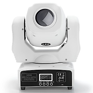 U`King 100W LED Moving Head Light Stage Lighting DJ Lights 8 Gobos Beam Wash Light by DMX and Sound Activated Control Professional 9/11 Channels for Church Wedding Disco Party Nightclub Live Show