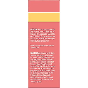 Face Oil, Burt's Bees Hydrating & Anti-Aging Facial Care, 0.05 fl oz Ounce (Packaging May Vary)