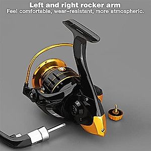 HNGM Fishing reel New Spinning Reel 8KG Powerful Max Drag All Metal Spool Saltwater Fishing Accessories Fishing Reel 5.2:1 Fishing Tools (Color : FJ2000)