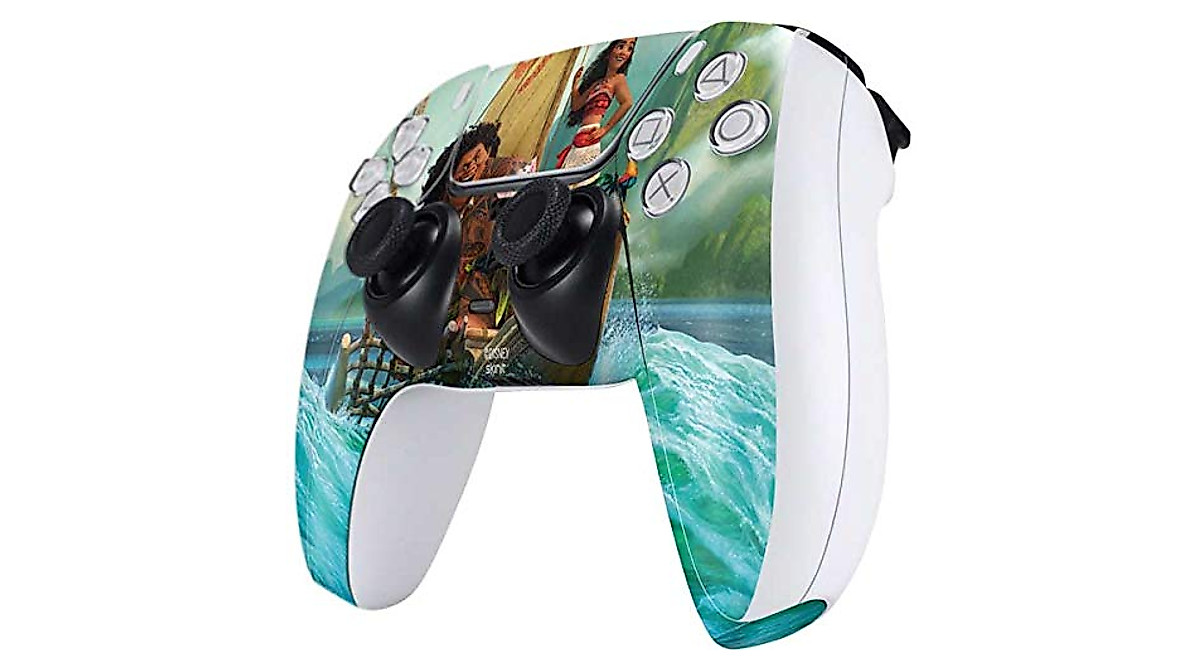 Stylish PS5 Controller Skin - Moana & Maui Design