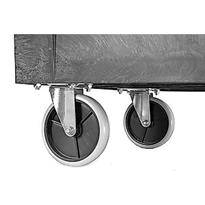 WEN 73009 500-Pound Capacity 40 by 17-Inch Two-Shelf Service Utility Cart