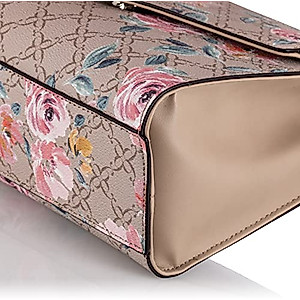 Nine West Golder Top-Handle Mushroom Logo Floral One Size