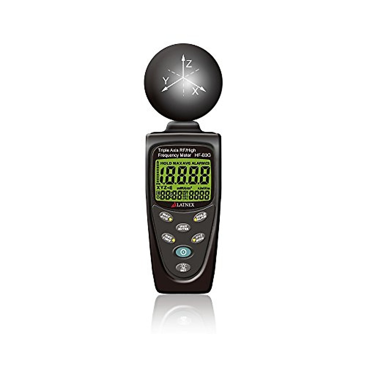 EMF Meters Combo Gauss Magnetic Field Meter and EMF RF Meter detectors