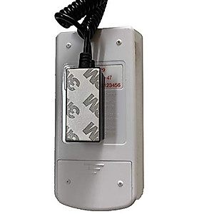 [PiBridge] Remote Control Security Cable Remote Control Security Lock, Tether for Remote Control (4 Feet 2 Pack)