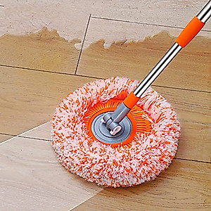 Mops for Floor Cleaning, Cleaning Mop Extendable Adjustable, Wall Cleaning Mop with Long Handle 360 ° Rotating Wall Cleaning Mop Adjustable Dry and Wet Dust Mop Cleaner for Floor Window Wall