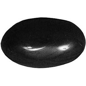 Shaligram for Pooja Lakshmi-Narayan Shila Gandaki River Chakra Saligram Black Pack of 1