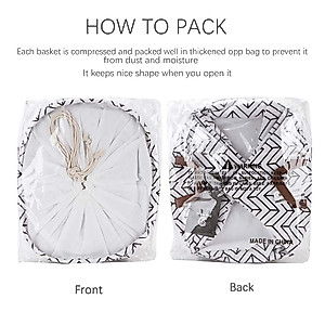 Sea Team Arrowhead Pattern Laundry Hamper Canvas Fabric Laundry Basket Collapsible Storage Bin with PU Leather Handles and Drawstring Closure, 19.7 by 15.7 inches, Waterproof Inner, Black