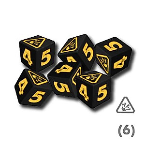 Gaslands Combat Dice Set / Ensemble de Dés de Combat
