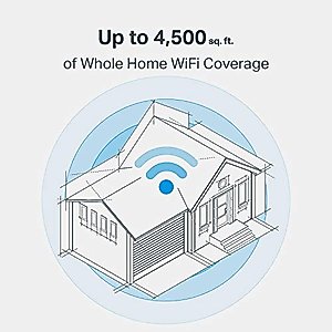 TP-Link Deco Mesh WiFi System(Deco M3) –Up to 4,500 sq.ft Whole Home Coverage, Replaces WiFi Router/Extender, Plug-in Design, Works with Alexa, 3-Pack