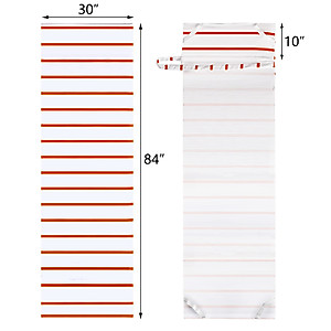 Hedume 2 Pack Chaise Lounge Covers, Classic Lounge Chair Cover Towel, Pool Lounge Chair Cover for Outdoor Beach Furniture, Patio Chaise Seat Lounge Chair, 30" x 84"