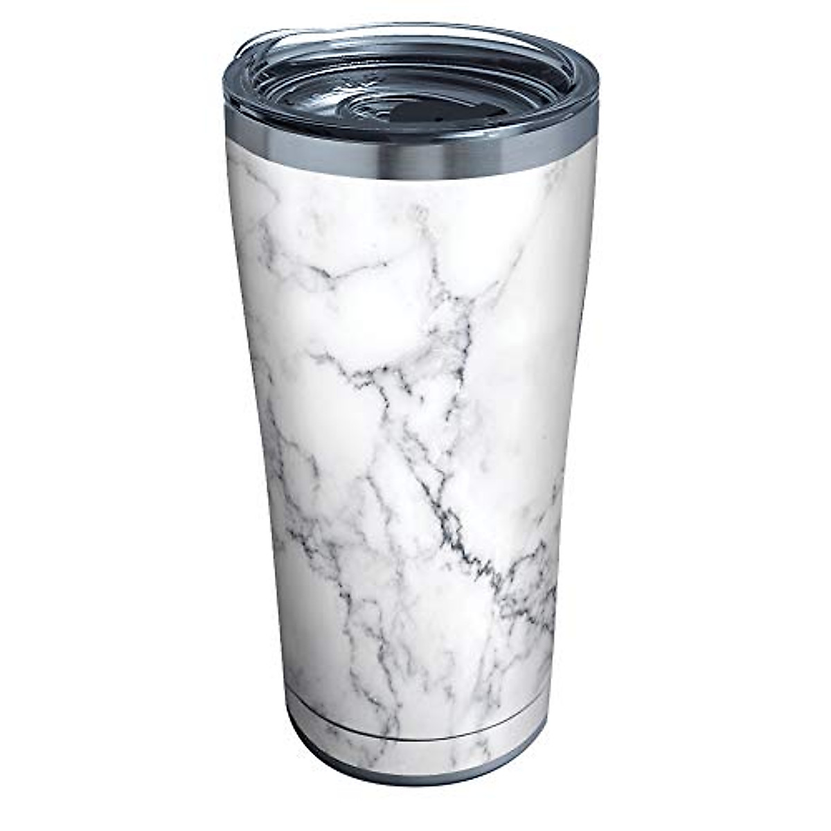 Tervis Triple Walled Marble Swirl Insulated Tumbler Cup Keeps Drinks Cold & Hot, 20oz, Stainless Steel