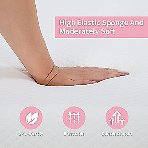 PayLessHere 8 Inch Full Gel Memory Foam Mattress Fiberglass Free/CertiPUR-US Certified/Bed-in-a-Box/Cool Sleep & Comfy Support