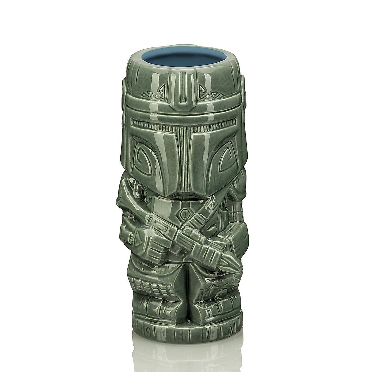 Geeki Tikis Star Wars The Mandalorian Mando Mug | Ceramic Tiki Cup | 20 Ounces
