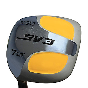 Senior Men's SV3-7 Wood Golf Club, Left Handed Senior Flex with Men's Senior Size Black Pro Velvet Grips