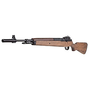 Springfield Armory M1A Underlever Pellet Rifle, Wood Stock air Rifle (.22 Caliber)