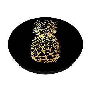 Pineapple Aloha Beaches Hawaiian Hawaii Cool Summer Gifts PopSockets PopGrip: Swappable Grip for Phones & Tablets