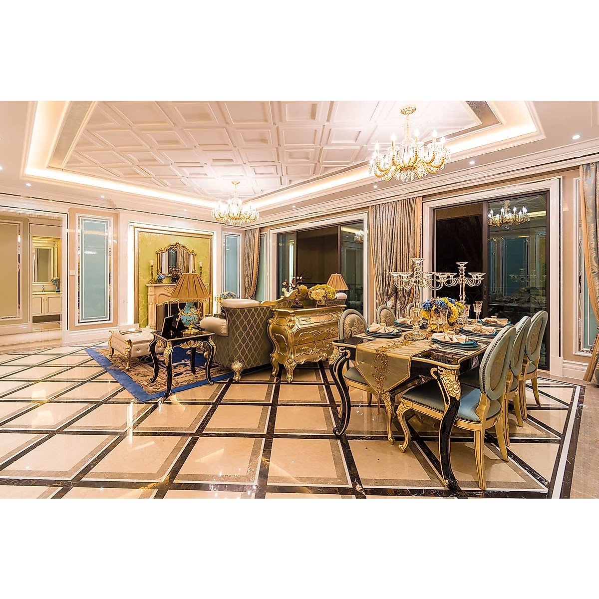 Lamsky E14 Dimmable LED Bulb,110V 600Lumens 60W Equivalent Warm White 3000K,E14 European Base Candelabra LED Bulbs,Clear Glass Torpedo Shape(10-Pack)