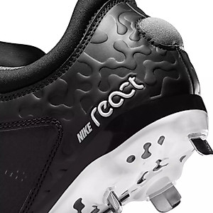 Nike Hyperdiamond 4 Elite CZ5917-010 Black/Dark Smoke Grey/Wolf Grey/White Women's Metal Softball Cleats 8 US