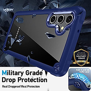 Oneagle for Google Pixel 8A Case Ultra Clear, Pixel 8A Phone Case with Metal Kickstand + Screen Protector,[Anti-Yellow][Military Grade Shockproof][Built-in 4 Airbags] Hard Back Case for Pixel 8A