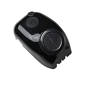 Lippert Components Solera Power RV Awning Speaker Drive Head Front Cover, Durable Black Plastic, Universal Fit for Short, Flat and Pitched Assemblies, Sound Grill - 354185