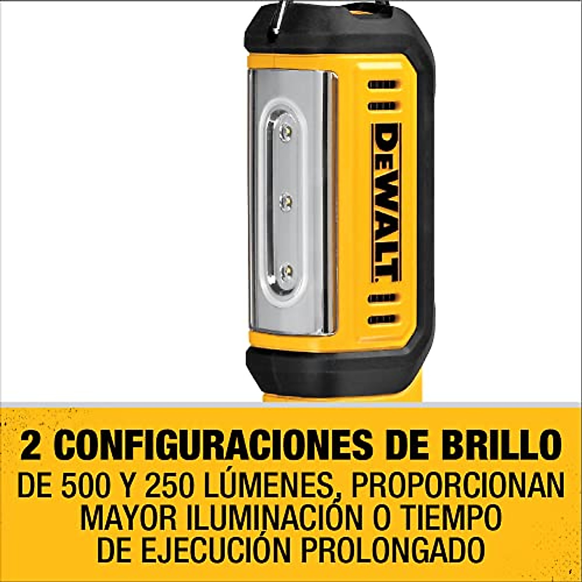 DEWALT 20V MAX LED Work Light, 100 Degree Pivoting Head, Up to 1000 Lumens of Brightness, Cordless (DCL050)