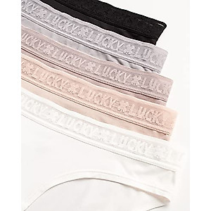 Lucky Brand Women's Modern, Gardenia/Naturale/Sphinx/Silver Sconce/Black