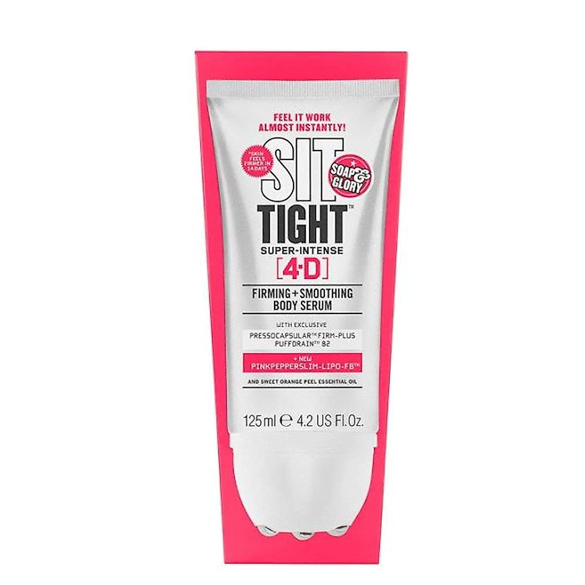 Soap & Glory Sit Tight Super Intense 4D Targeted Firming & Smoothing Lower Body Serum (125ml)