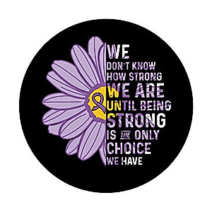 Lupus Awareness Ribbons Mobile Stand PopSockets PopGrip: Swappable Grip for Phones & Tablets