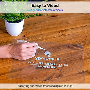 Primology Heat Transfer Vinyl: 10 Pack Pastel Colors 12" x 10" Premium Iron On Vinyl, HTV Vinyl for T-Shirts - HTV for Cricut, Silhouette Cameo, Heat Press Machine