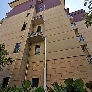 Cestluck 4'' Width Entry Wall Cover, Mini-Split Line Set Cover Accessories for Mini Split AC & Central AC