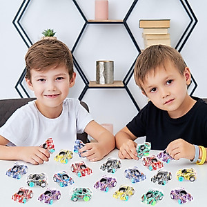 Hooqict 36 Pcs Mini Pull Back Car for Boys 4-8 Years Old Racing Car Party Favors Bulk Kids Car Set for Classroom Prizes, Treasure Box Toys, Goodie Bag Stuffers and Pinata Fillers
