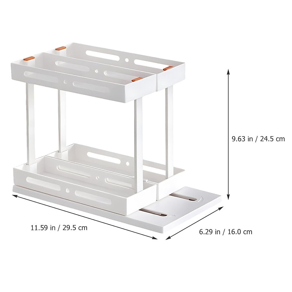 Alipis Kitchen Spice Rack Spice Jar Holder Bathroom Toiletry Organizers Tabletop Seasoning Rack Cosmetic Holder Kitchen Rack Dressing Table Organizer Desktop Spice Rack