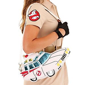 Fun Costumes Ghostbusters Ecto-1 Car Handbag, Ghostbuster Adjustable Strap Crossbody Purse for Women, Ghostbusters Wallet Standard