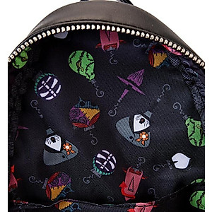 Loungefly Nightmare Before Christmas Tree String Lights Glow Mini Backpack