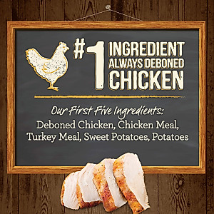 Merrick Dry Dog Food, Real Chicken and Sweet Potato Grain Free Dog Food Recipe - 22 lb. Bag